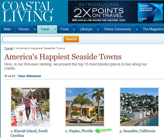 Coastal Living Magazine Picks America’s Happiest Seaside Towns | Blog ...
